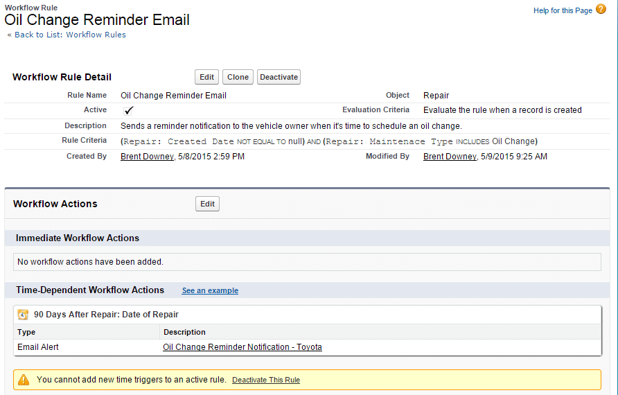 Creating Your First Workflow Rule – Admin Hero