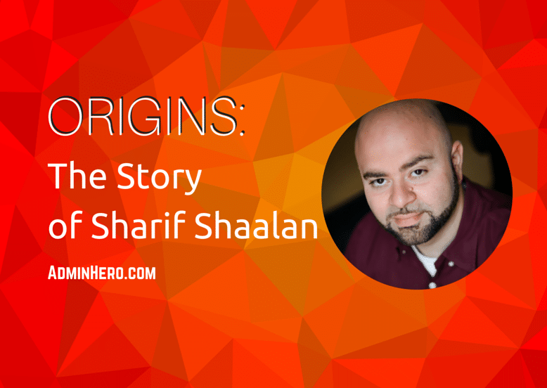 ORIGINS: The Story of Sharif Shaalan – Admin Hero