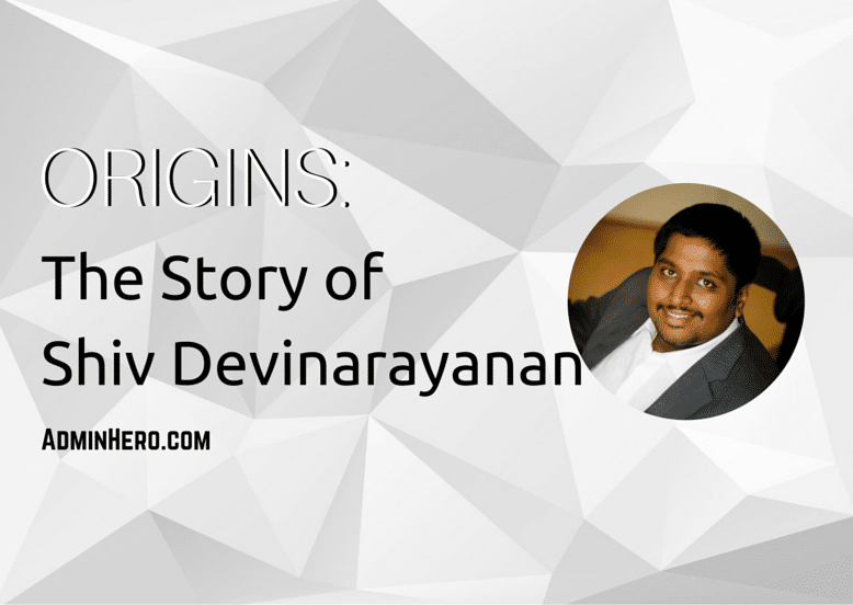 ORIGINS: The Story of Shivanath Devinarayanan – Admin Hero